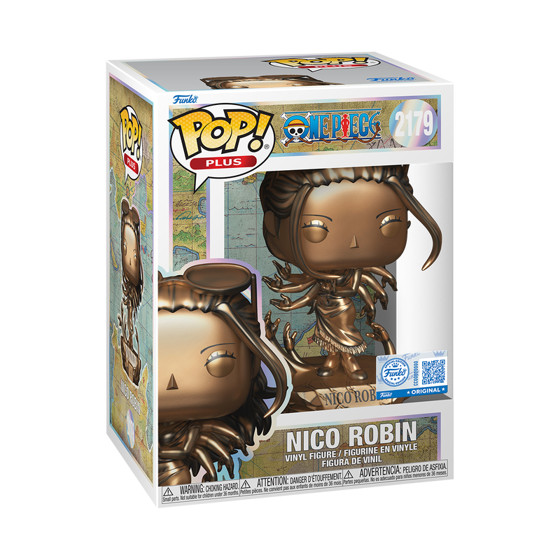 Funko Pop! Plus: One Piece: Nico Robin (Bronze Statue) Funko Shop Excl – Shak's Pop Shop