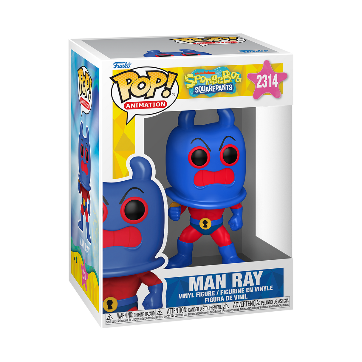 Funko Pop! Animation: Spongebob Squarepants: Man Ray – Shak's Pop Shop