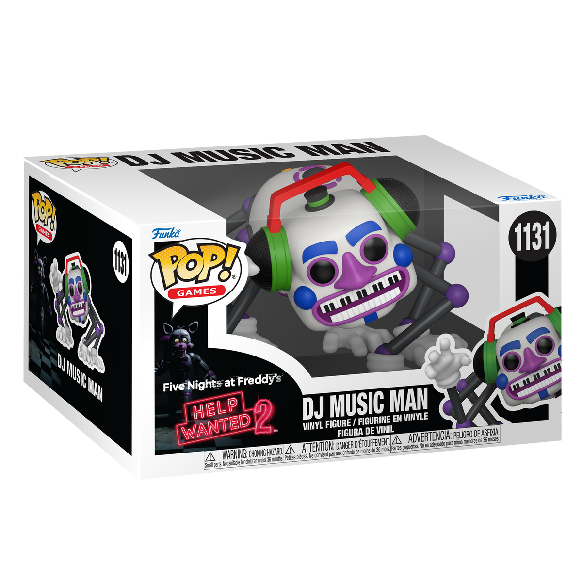 Funko Pop! Games: Five Nights at Freddy's Help Wanted 2: DJ Music Man ...