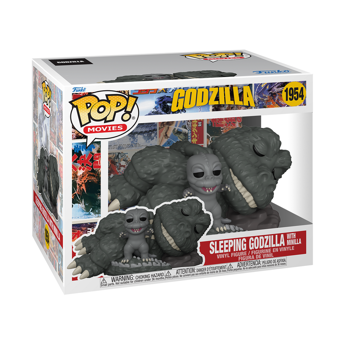 Funko Pop! Movies: Godzilla: Sleeping Godzilla with Minilla – Shak's ...
