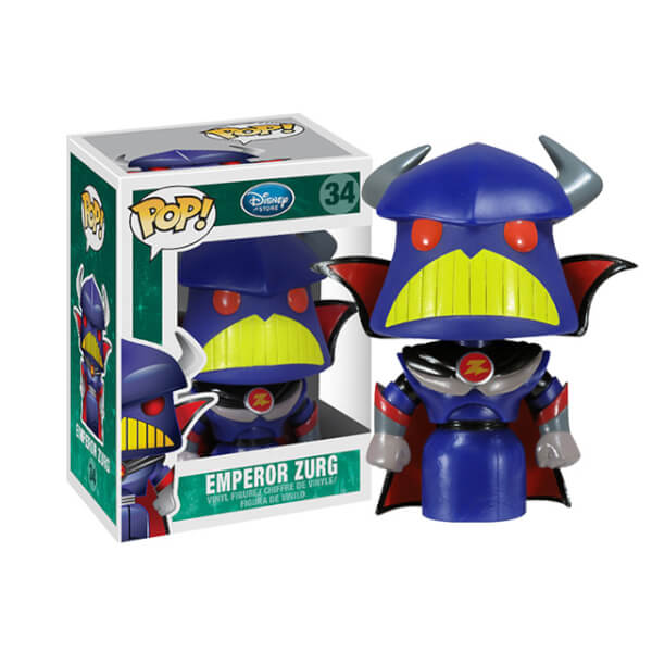 Funko Pop! Disney: Toy Story: Emperor Zurg (Disney Store Logo Non-Bobb ...