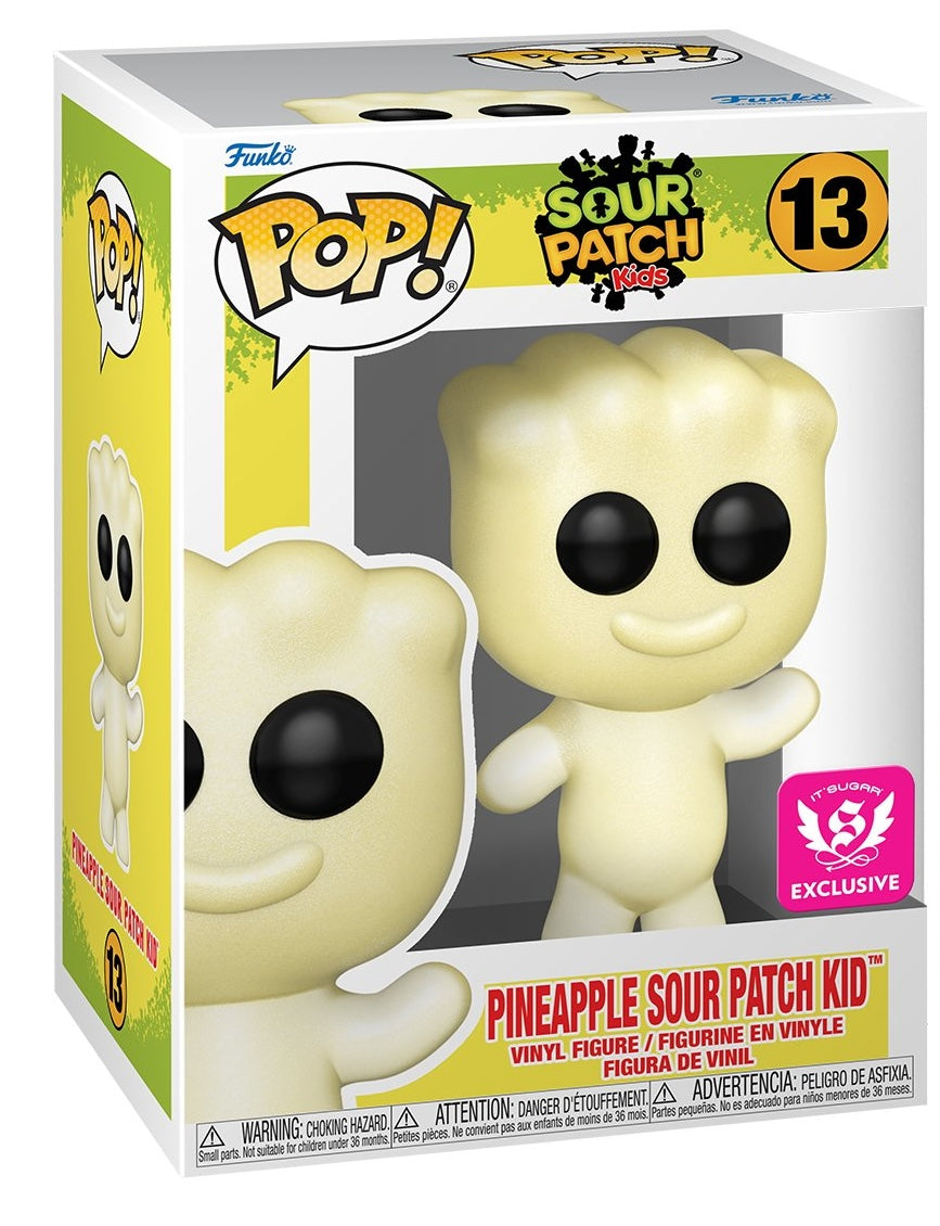 Funko Pop! Sour Patch Kids: Pineapple Sour Patch Kid (It'Sugar Exclusi ...