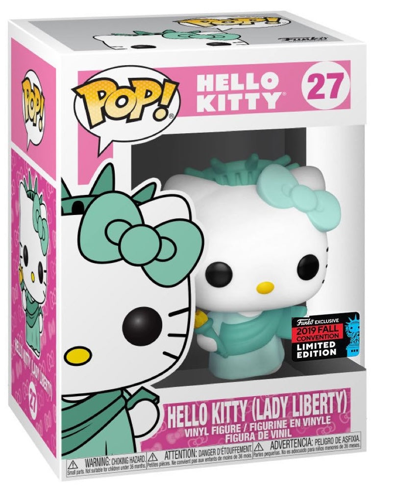 Funko Pop! Sanrio: Hello Kitty: Lady Liberty Hello Kitty (2019 Fall Co ...