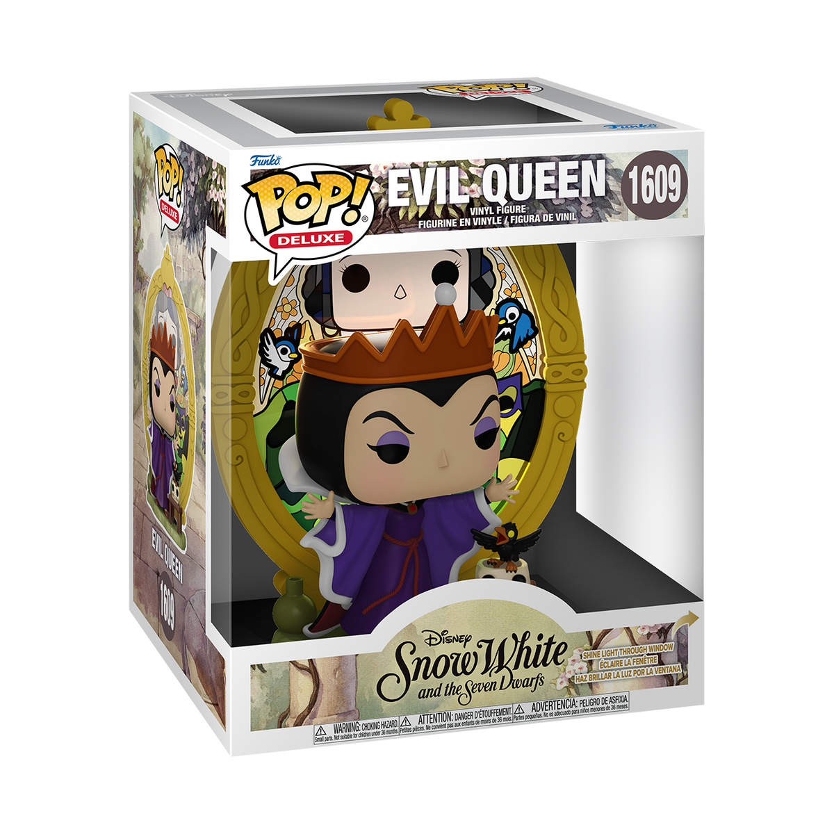 Funko Pop! Deluxe: Snow White: Evil Queen (Stained Glass) – Shak's Pop Shop