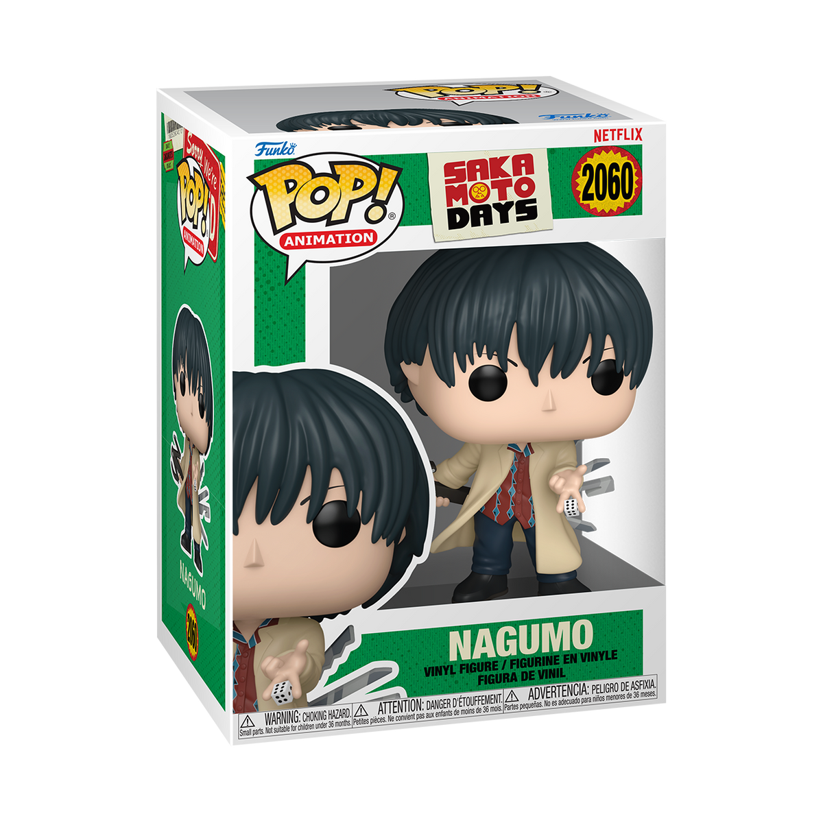 Funko Pop! Animation: Saka Moto Days: Shin Asakura – Shak's Pop Shop
