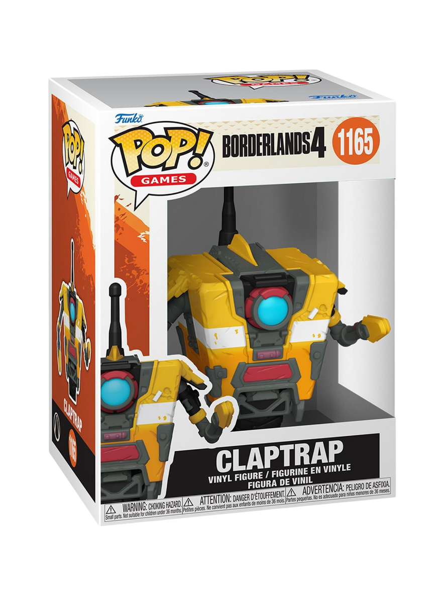 Funko Pop! Games: Borderlands 4: Claptrap – Shak's Pop Shop