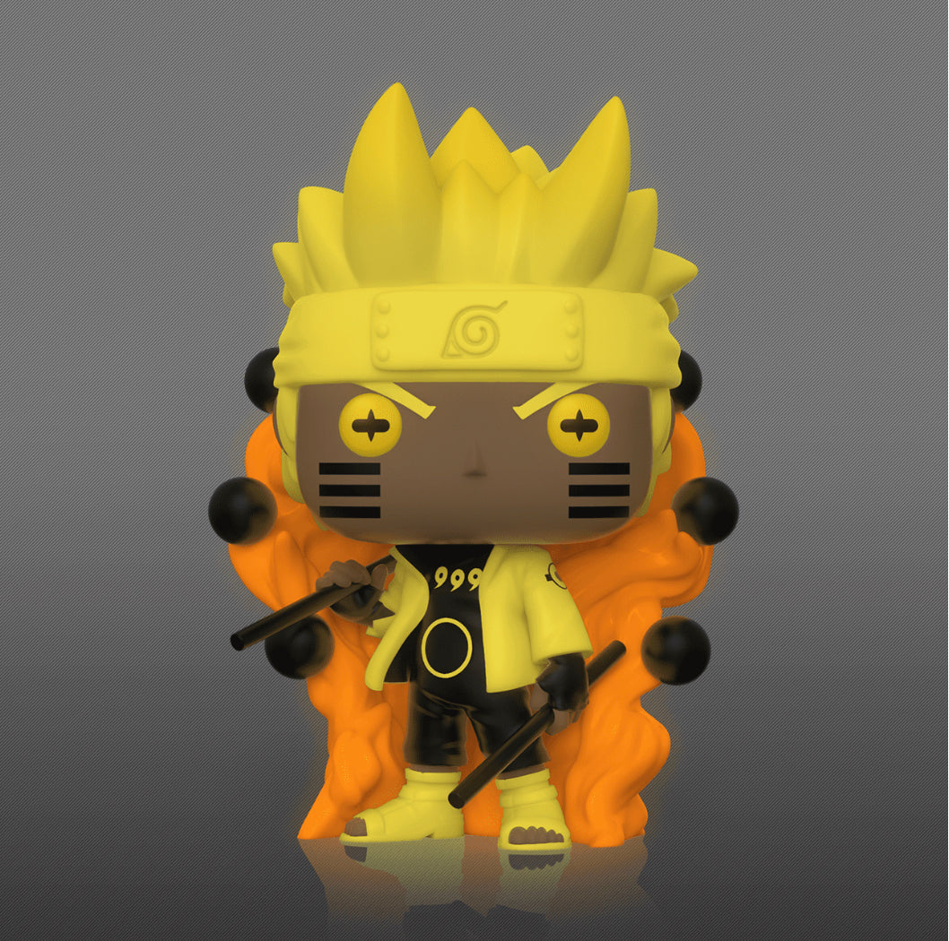 Funko Pop! Animation: Naruto Shippuden: Naruto (Six Path Sage) (Glow ...