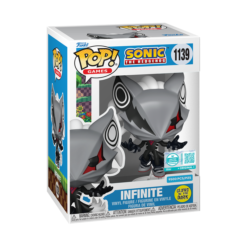 Funko Pop! Games: Sonic the Hedgehog: Infinite (LE 9,500) (Funko Supre ...