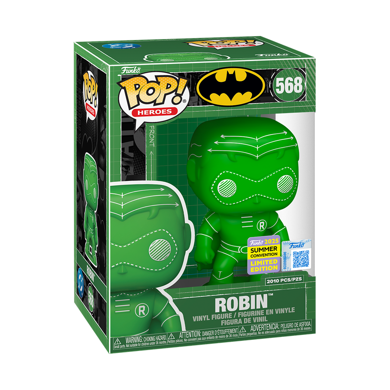 Funko Pop! Heroes: Batman: Robin (LE 2,010) (2025 Summer Convention Sh ...