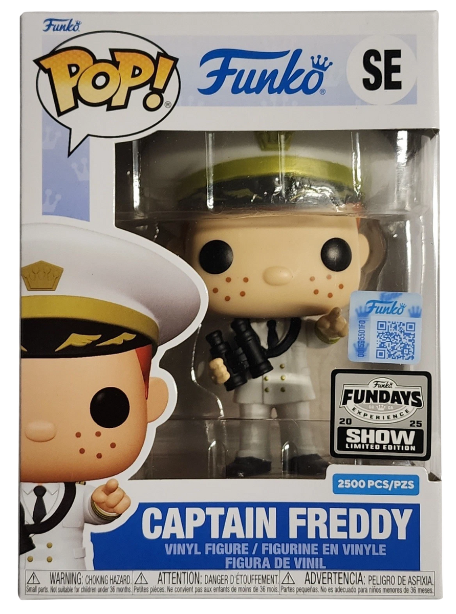 Funko Pop! Captain Freddy (Funko Fundays 2025 Show Exclusive) – Shak's ...