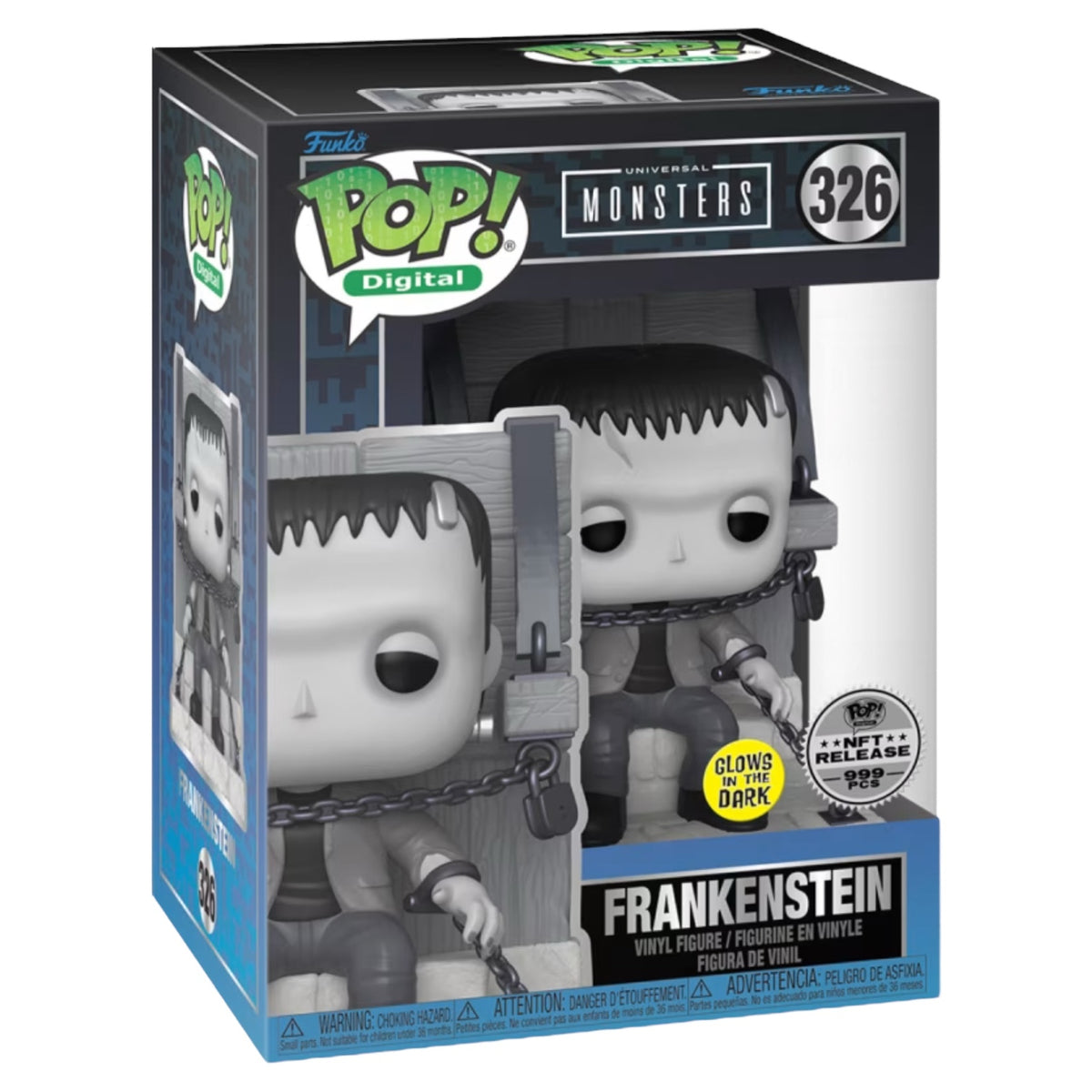 Funko Pop! Digital: Universal Monsters: Frankenstein (Glow) (LE 999 ...