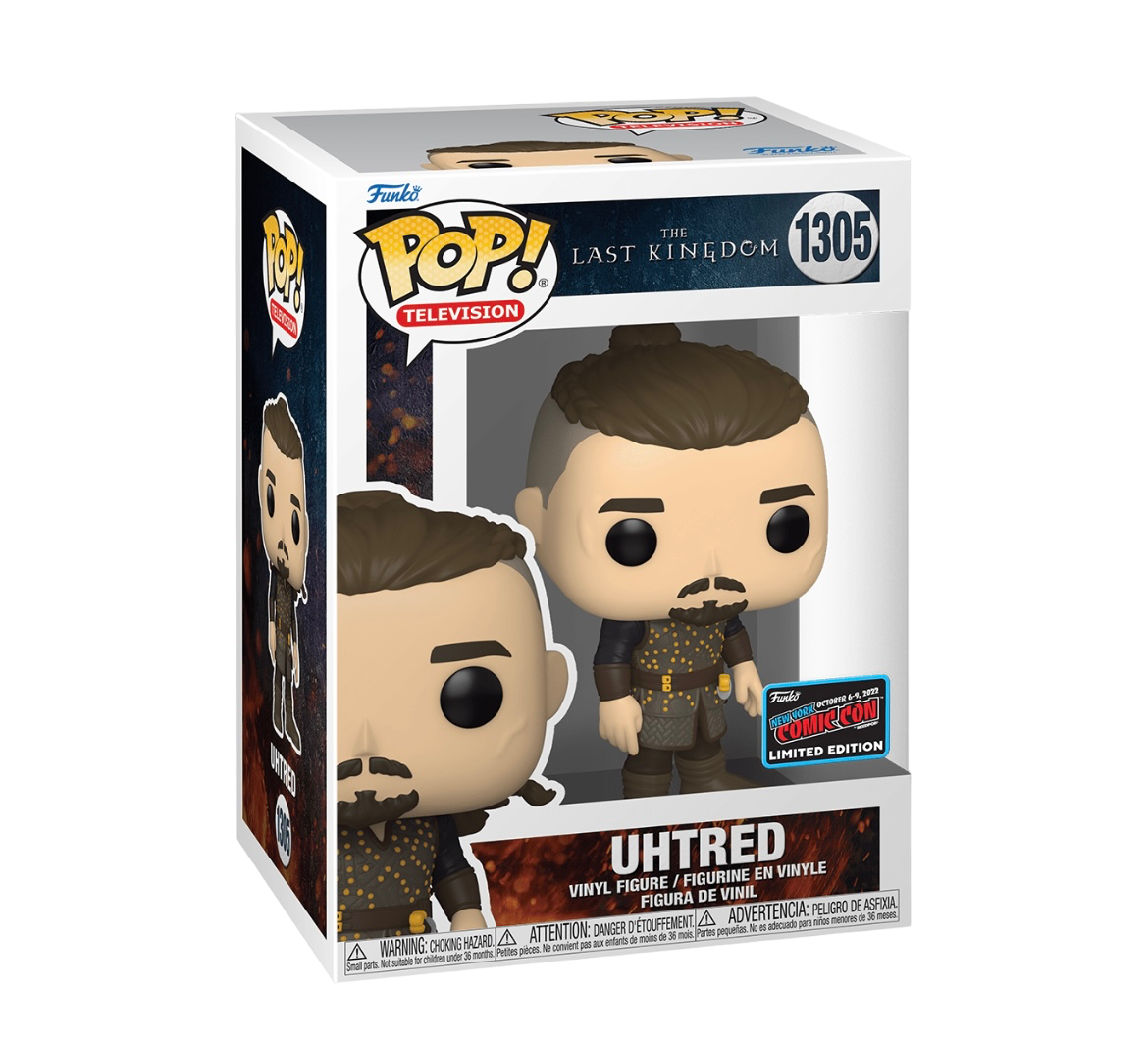 Funko Pop! Television: The Last Kingdom: Uhtred (2022 NYCC Con Sticker ...